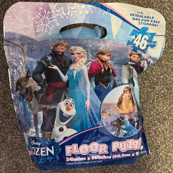 Disney | Toys | Disneys Frozen Floor Puzzle | Poshmark